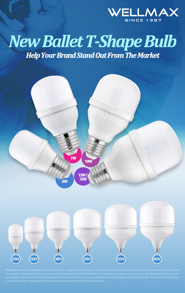 Highly Recommend! This New Ballet T-Shape Bulb with SAMSUNG LED Chip to ...