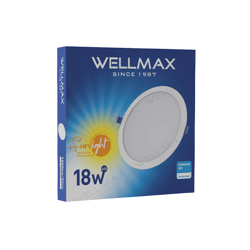 Downlight Empotrable LED Serie Sunlight - Wellmax Lighting