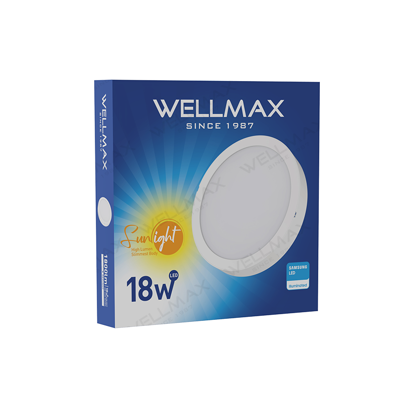 Downlight Superficial LED Serie Sunlight - Wellmax Lighting