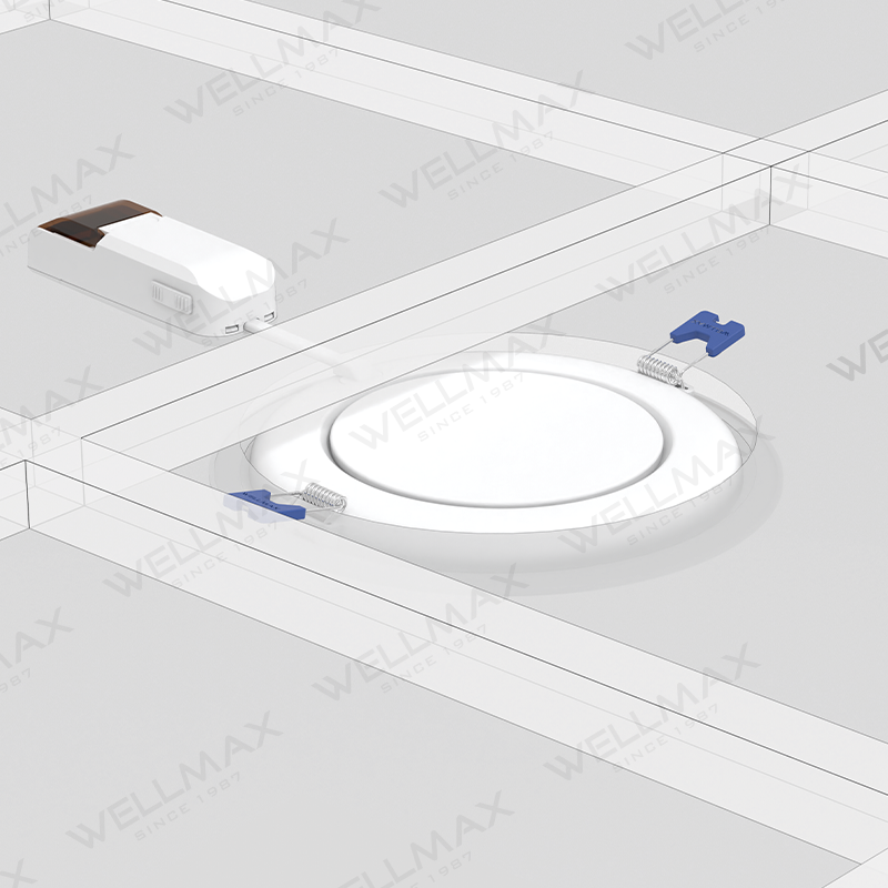 Serie de Downlights Ultrafinos DISC - Wellmax Lighting